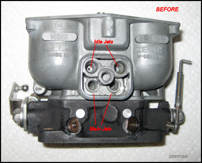 Rebuilding Zenith 32 NDIC Carbs